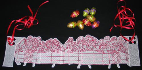 Last Supper FSL Banner - Advanced Embroidery Designs