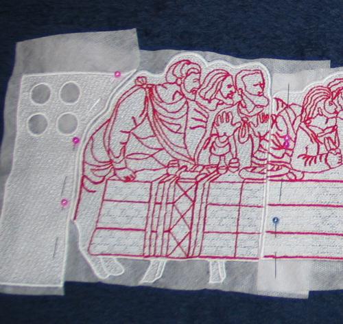 Last Supper FSL Banner - Advanced Embroidery Designs
