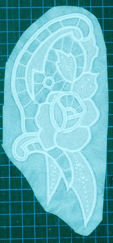 Rose Cutwork Lace - Advanced Embroidery Designs